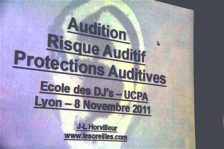 Le risque auditif (avec sa prévention signée « Les Oreilles ») s ...